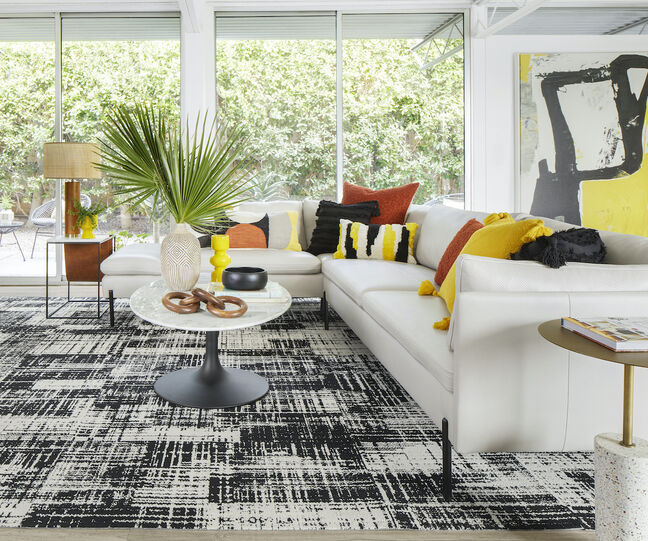 Create Custom Flooring with Carpet Tiles & Area Rugs by FLOR