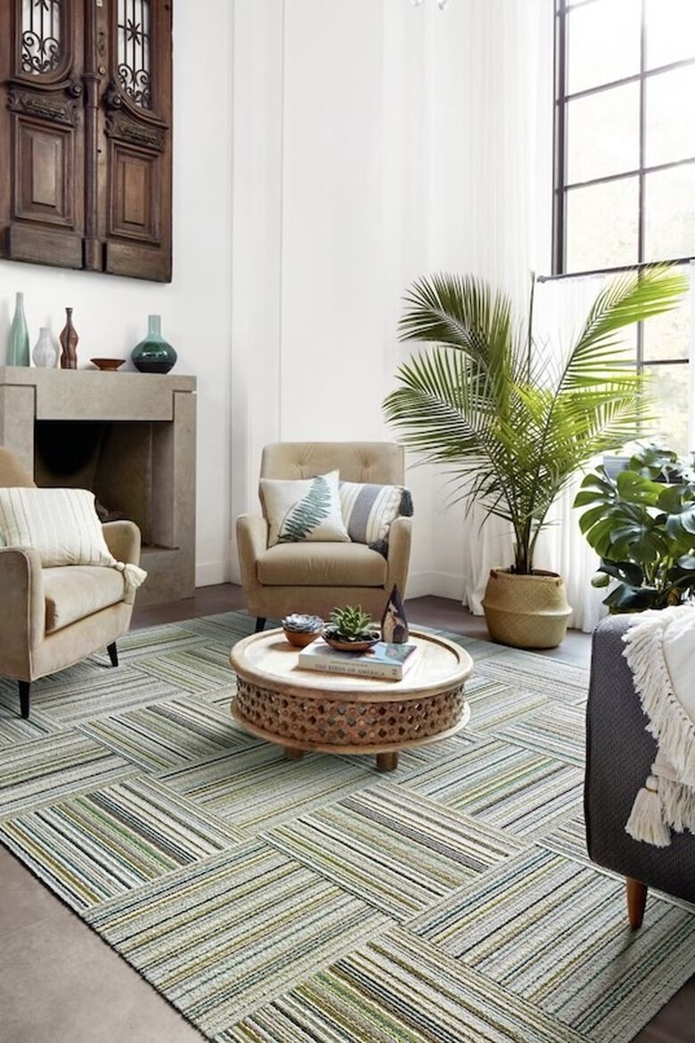 Create Custom Flooring with Carpet Tiles & Area Rugs by FLOR