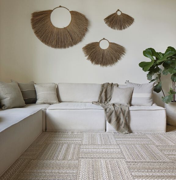Woven Threads: Textured Area Rugs in Braided Patterns