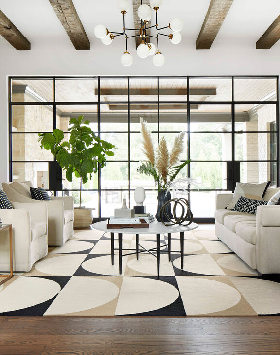 Modern Geometry - Geometric & Abstract Pattern Rugs