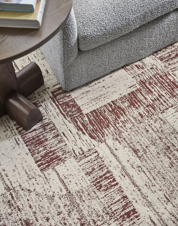 Clouded View - Bone / Spice: All Area Rugs & Carpet Tiles by FLOR