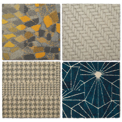 CushionBac Random Pattern Tile: FLOR Outlet Carpet Tiles by FLOR