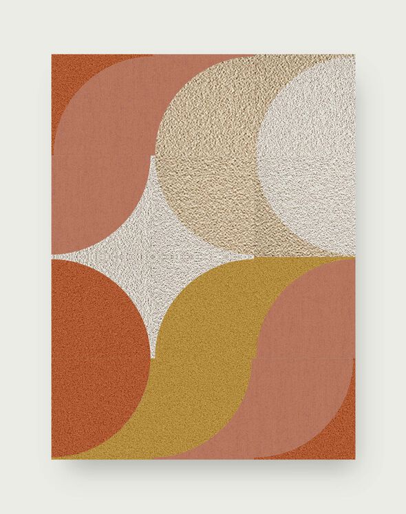 Retro Shag - Clementine - 5x7: FLOR Signature Area Rugs by FLOR