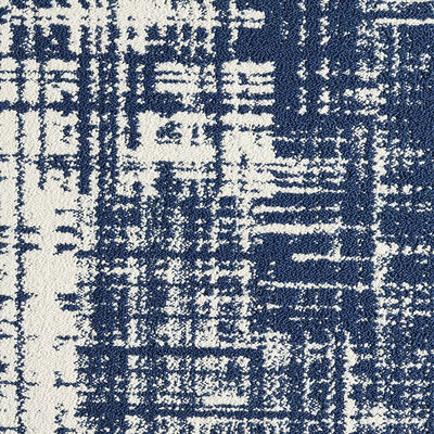 Dappled Daylight - Cobalt: Patterned Area Rugs & Carpet Tiles by FLOR