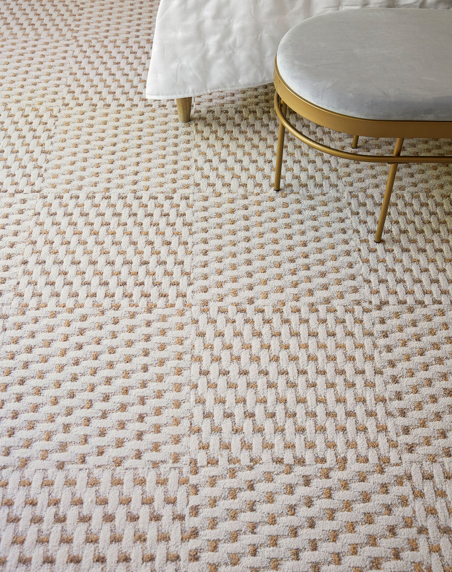 Woven carpet store