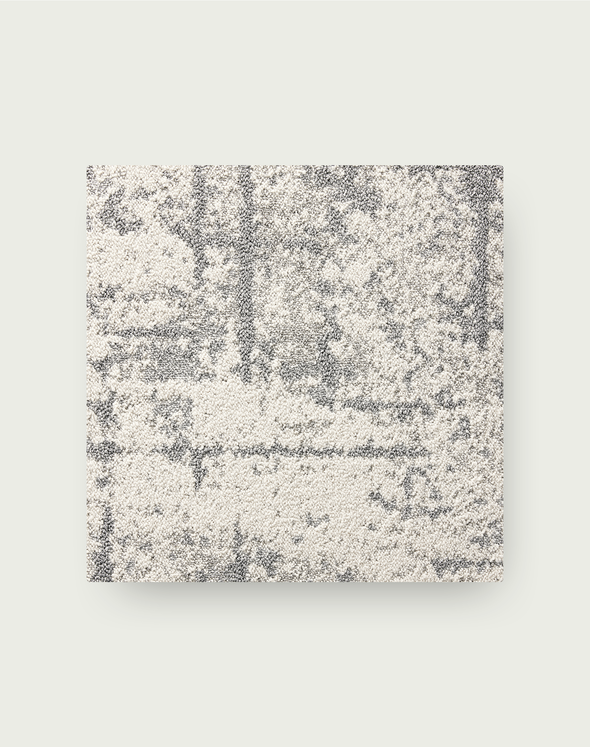 Stardust - Bone / Silver: All Area Rugs & Carpet Tiles by FLOR