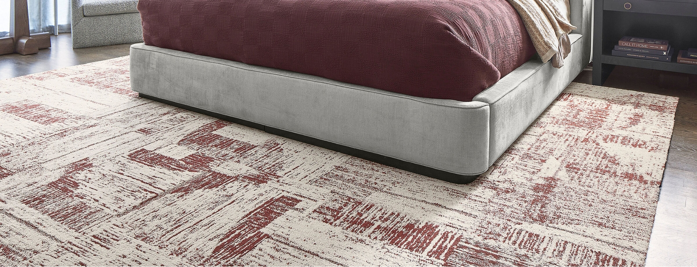 Clouded View - Bone / Tawny: All Area Rugs & Carpet Tiles by FLOR