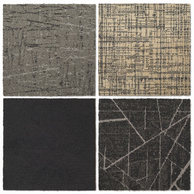 Random Pattern Tile: FLOR Outlet Carpet Tiles by FLOR