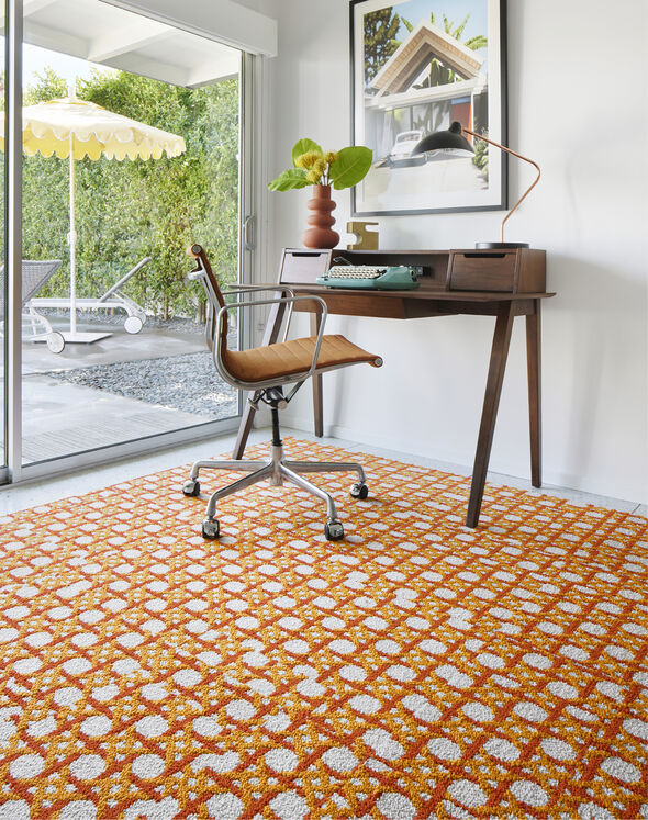 Racquet Club - Marigold: All Area Rugs & Carpet Tiles by FLOR
