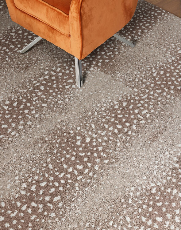Doe Re Mi - Pebble: Patterned Area Rugs & Carpet Tiles by FLOR