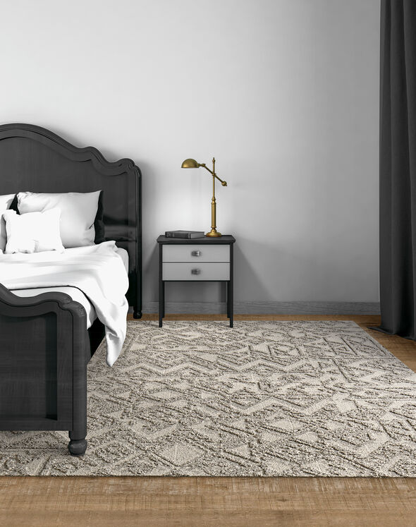 Beck And Call - Pearl: Patterned Area Rugs & Carpet Tiles by FLOR