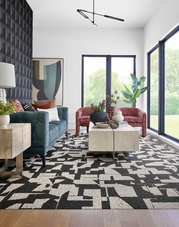 Modern Maze - Flint: All Area Rugs & Carpet Tiles by FLOR