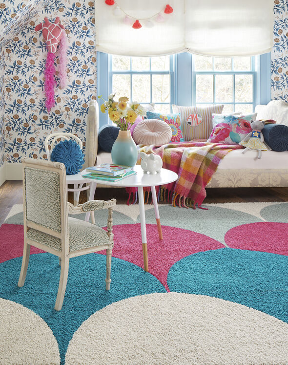 In the Deep - Bone: Solid Color Area Rugs & Carpet Tiles by FLOR
