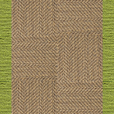 Suit Yourself Quarter Border - Raffia / Kiwi - 4x6: FLOR Signature Area ...