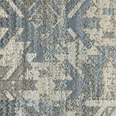 Highland Hills - Flannel Blue: Patterned Area Rugs & Carpet Tiles by FLOR
