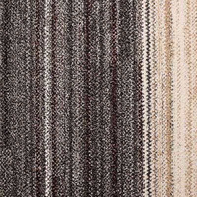 Stratosphere - Tan: Striped Area Rugs & Carpet Tiles by FLOR