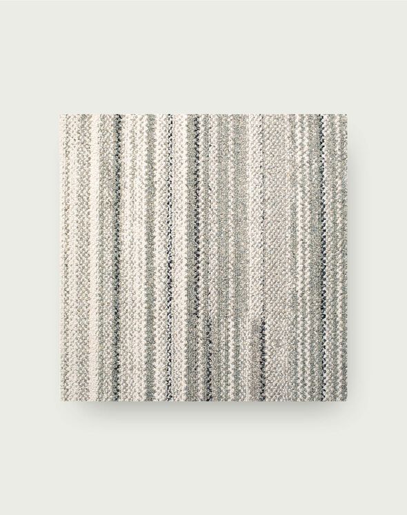 Hemisphere - Pigeon: Striped Area Rugs & Carpet Tiles by FLOR