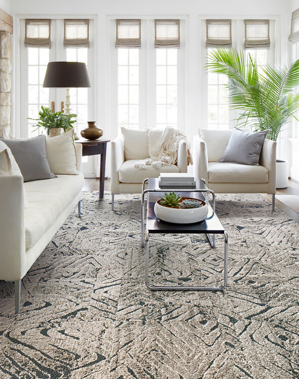 Shadow Hills - Storm: Patterned Area Rugs & Carpet Tiles by FLOR