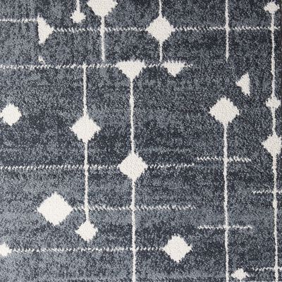 Hollin Hills - Dusty Blue: Patterned Area Rugs & Carpet Tiles by FLOR