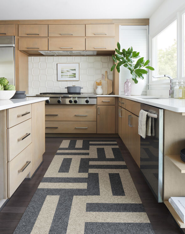 Industrious - Iron: Solid Color Area Rugs & Carpet Tiles by FLOR