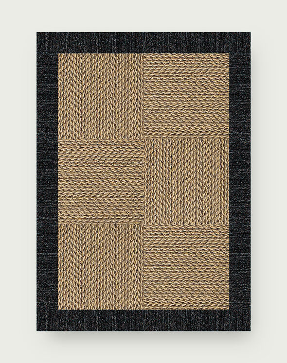 Suit Yourself Quarter Border - Raffia / Black - 4x6: FLOR Signature ...