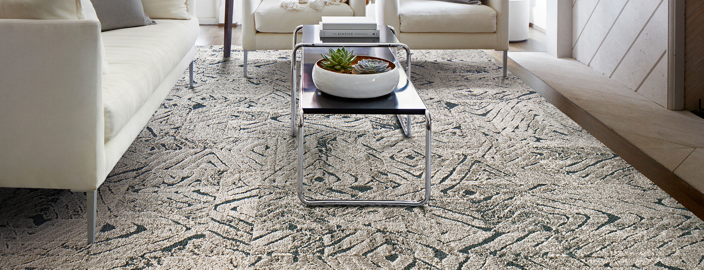Shadow Hills - Storm: Patterned Area Rugs & Carpet Tiles by FLOR