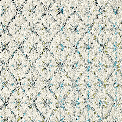 Vintage Vibe - Light Blue: Patterned Area Rugs & Carpet Tiles by FLOR