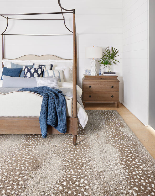 Doe Re Mi - Pebble: Patterned Area Rugs & Carpet Tiles by FLOR