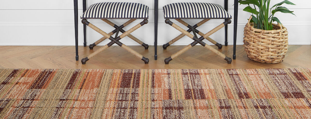 Be Cool - Copper: Graphic & Pattern Area Rugs & Carpet Tiles by FLOR