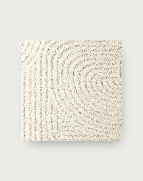 Curves You Right - Bone: Patterned Area Rugs & Carpet Tiles by FLOR