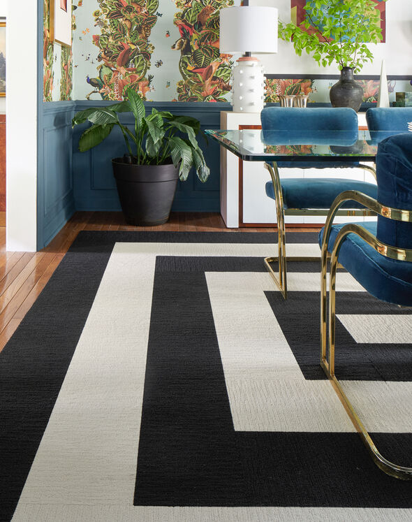 Made You Look - Bone: Solid Color Area Rugs & Carpet Tiles by FLOR
