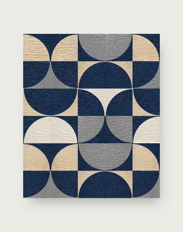 Opa And Away - Indigo - 8x10: FLOR Signature Area Rugs by FLOR