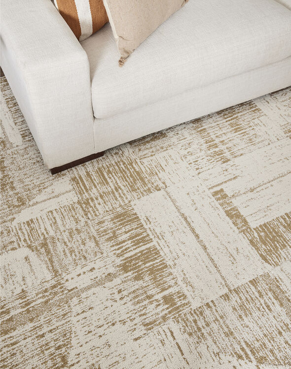 Clouded View - Bone / Tawny: All Area Rugs & Carpet Tiles by FLOR