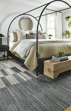 Patterned Carpet Tiles for Creating Custom Patterned Area Rugs