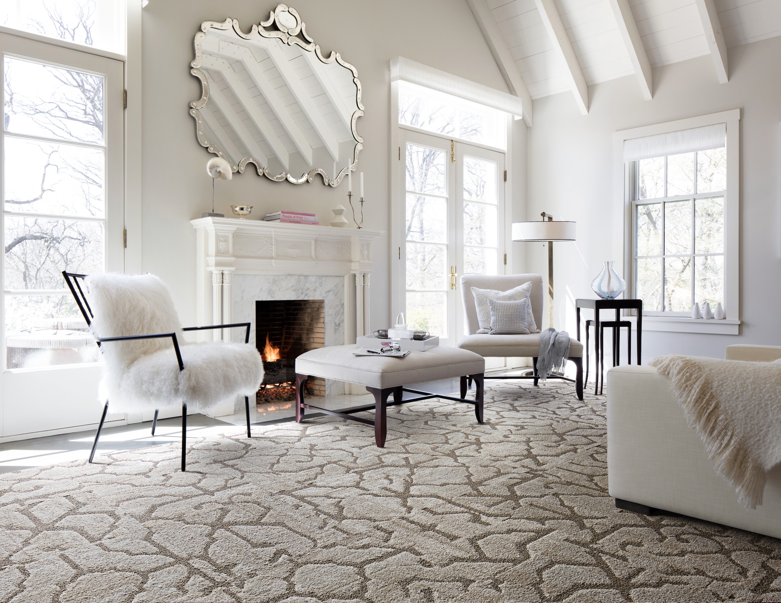 Create Custom Flooring with Carpet Tiles & Area Rugs by FLOR
