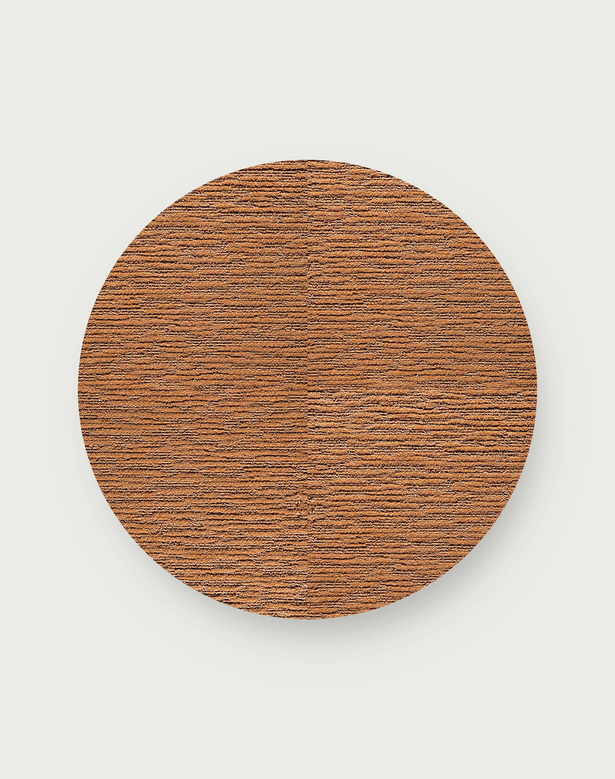 Made You Look Round Rug - Copper - 3.25 Diameter: FLOR Signature Area ...