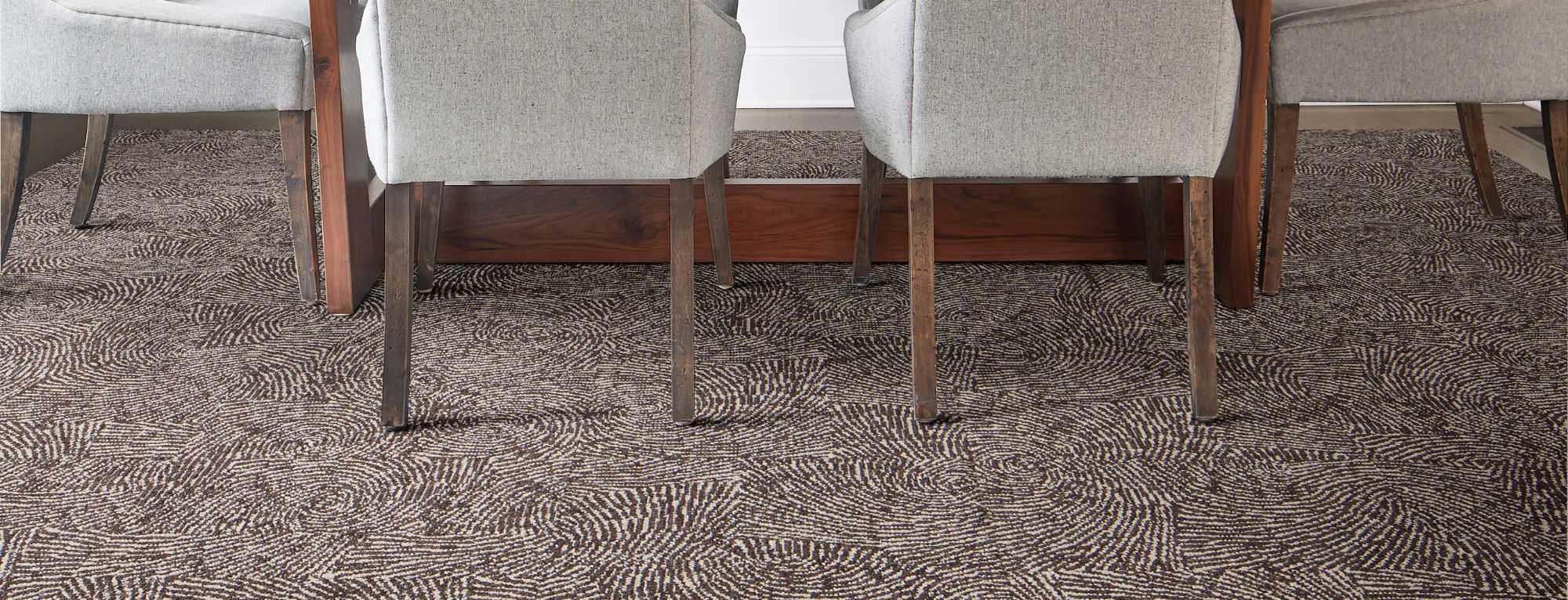 Spiral Out - Cocoa: All Area Rugs & Carpet Tiles by FLOR