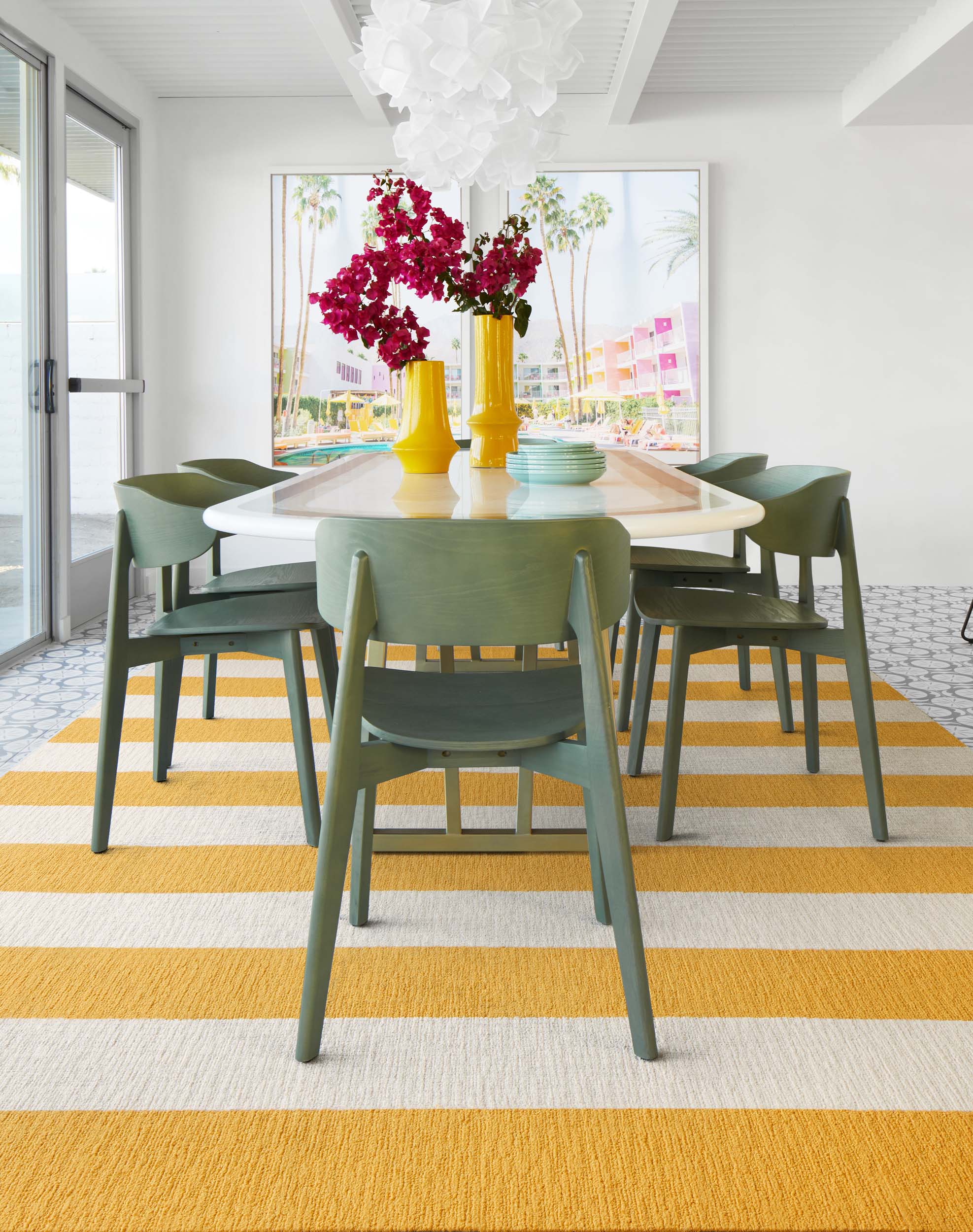 Made You Look - Marigold: Solid Area Rugs & Carpet Tiles by FLOR