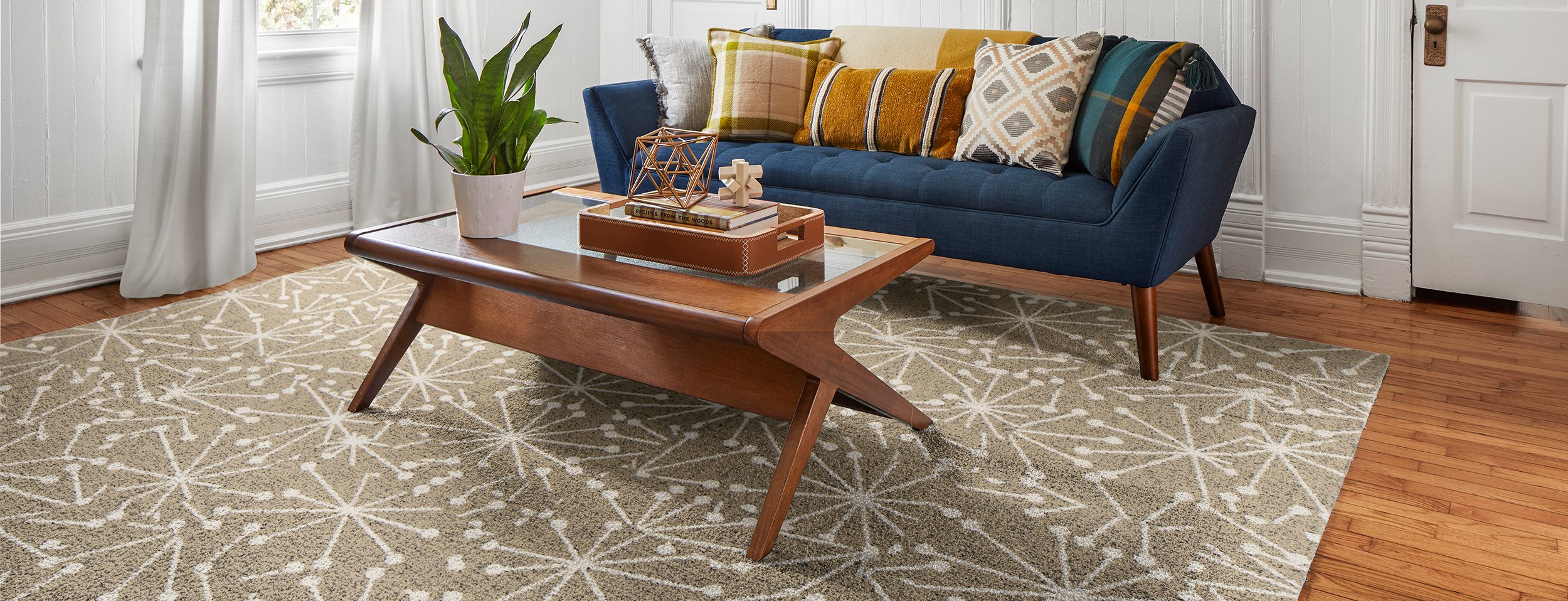 Mod Cafe - Raffia: Patterned Area Rugs & Carpet Tiles by FLOR