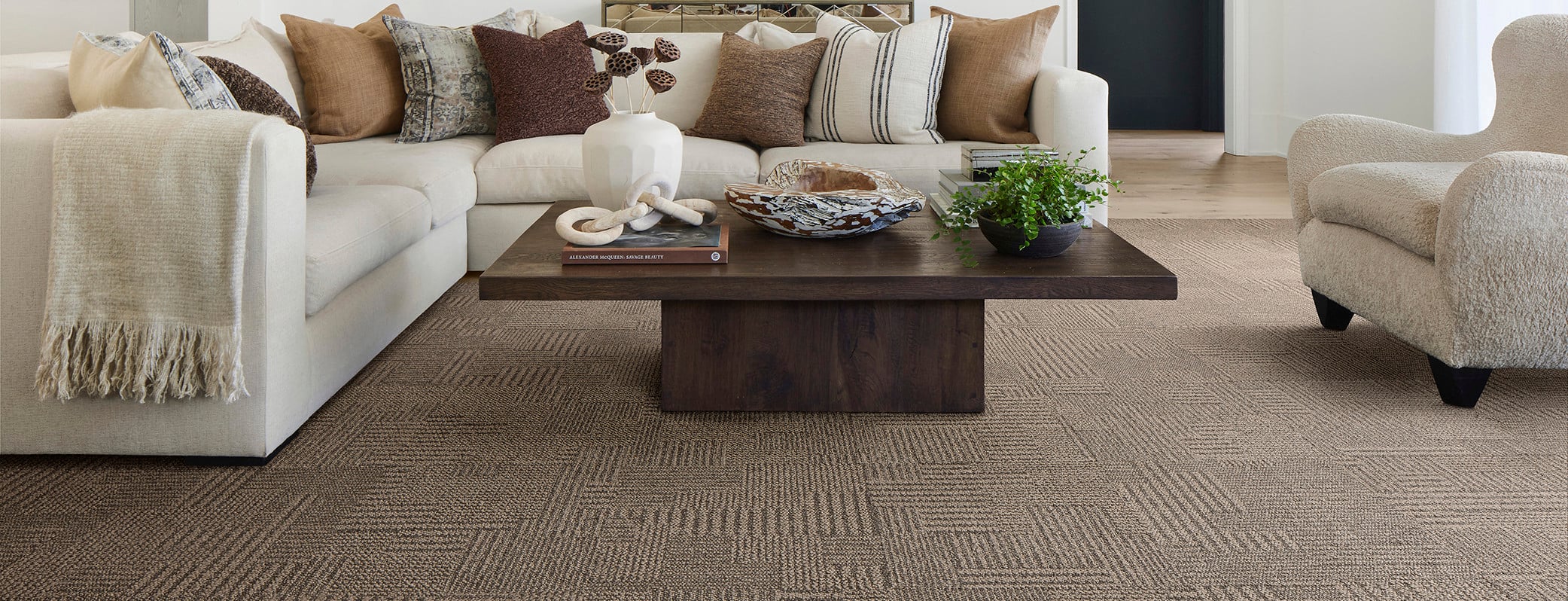 Plot Twist - Dune: All Area Rugs & Carpet Tiles by FLOR