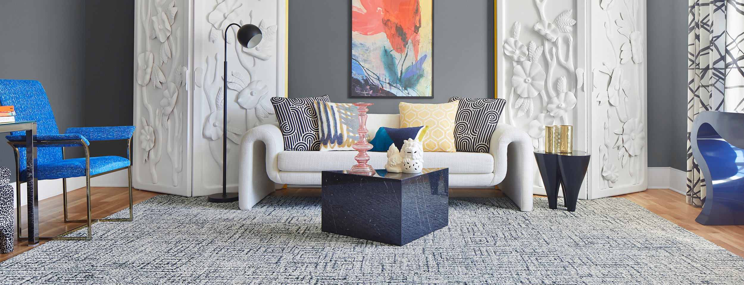 Winding Rhodes: Patterned Area Rugs & Carpet Tiles by FLOR