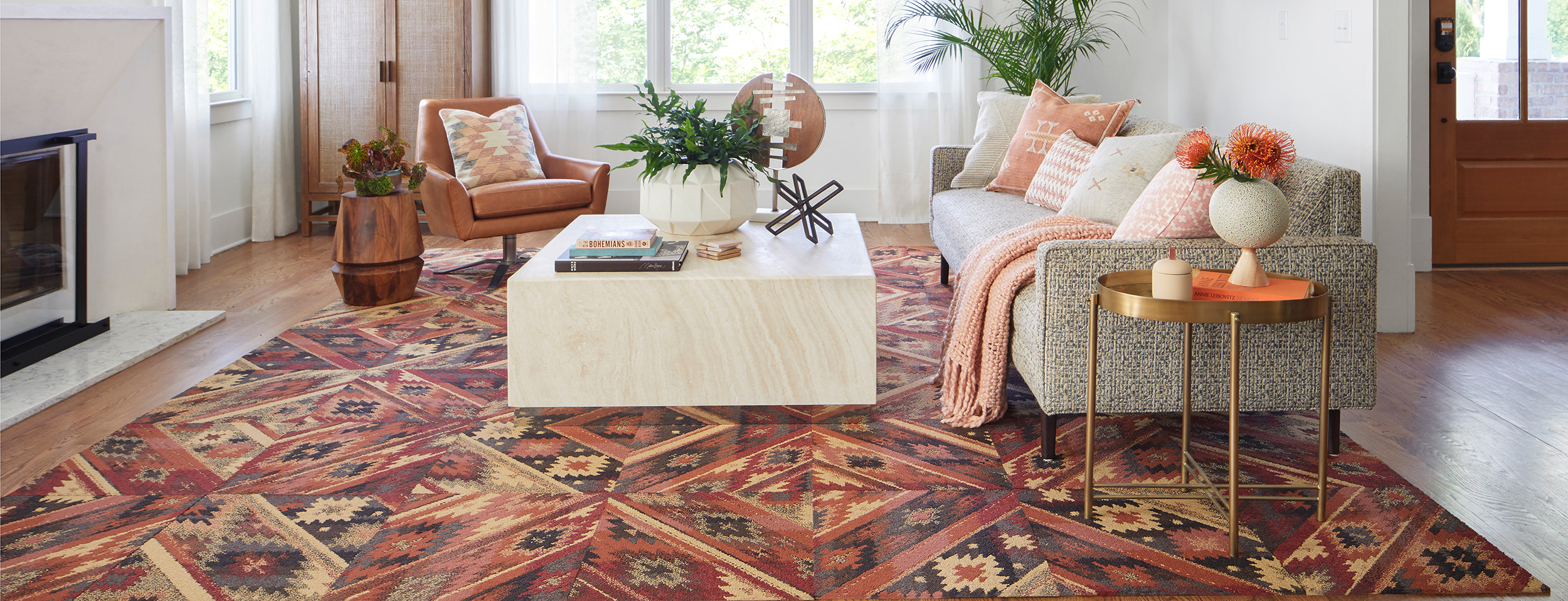On The Road Again: Patterned Area Rugs & Carpet Tiles by FLOR