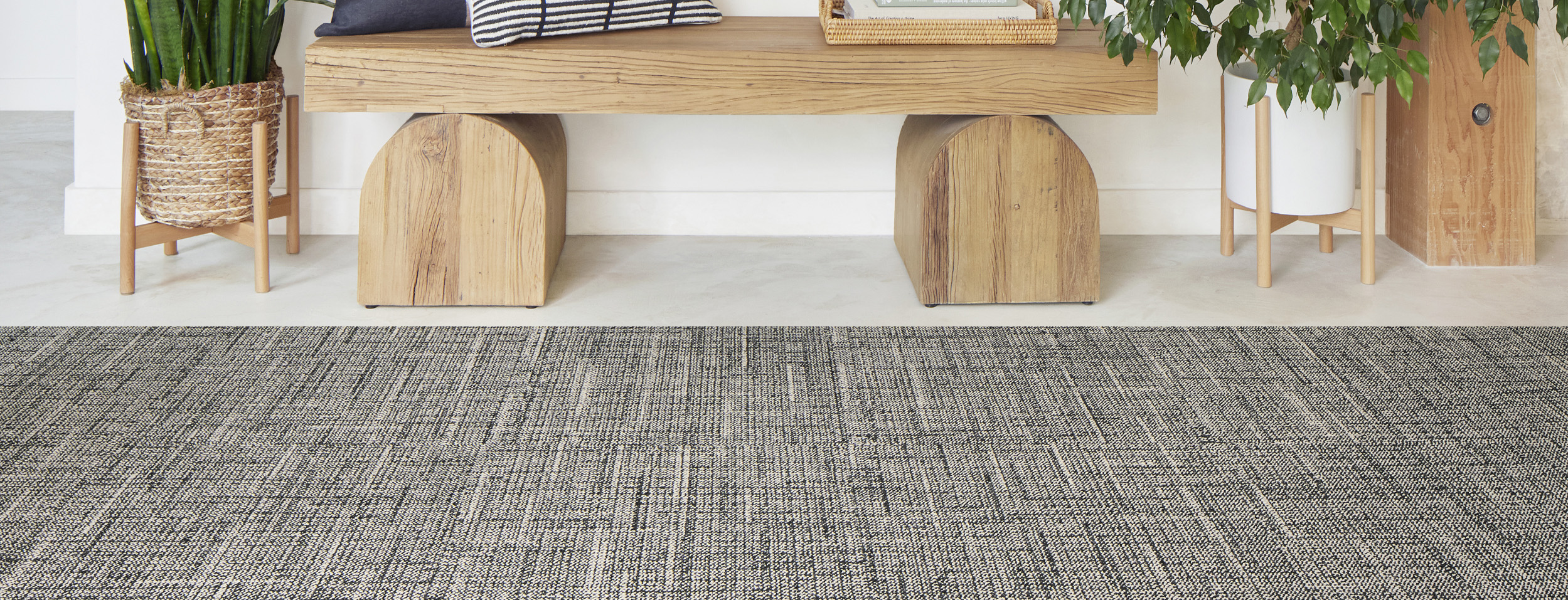 London Twill - Topaz: Patterned Area Rugs & Carpet Tiles by FLOR