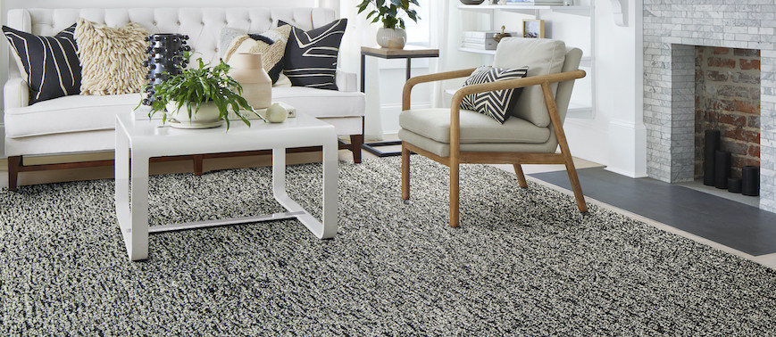 Patterned Carpet Tiles for Creating Custom Patterned Area Rugs