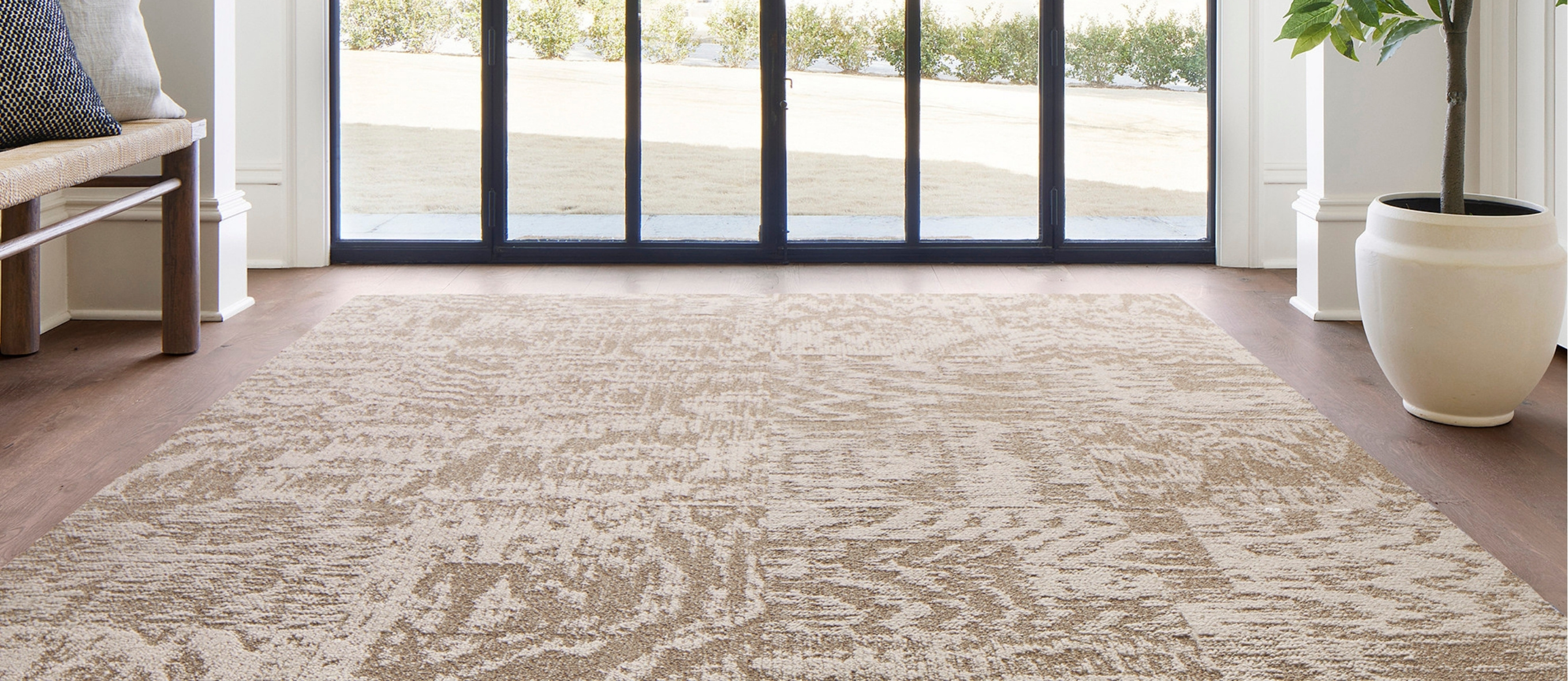 Patterned Carpet Tiles for Creating Custom Patterned Area Rugs