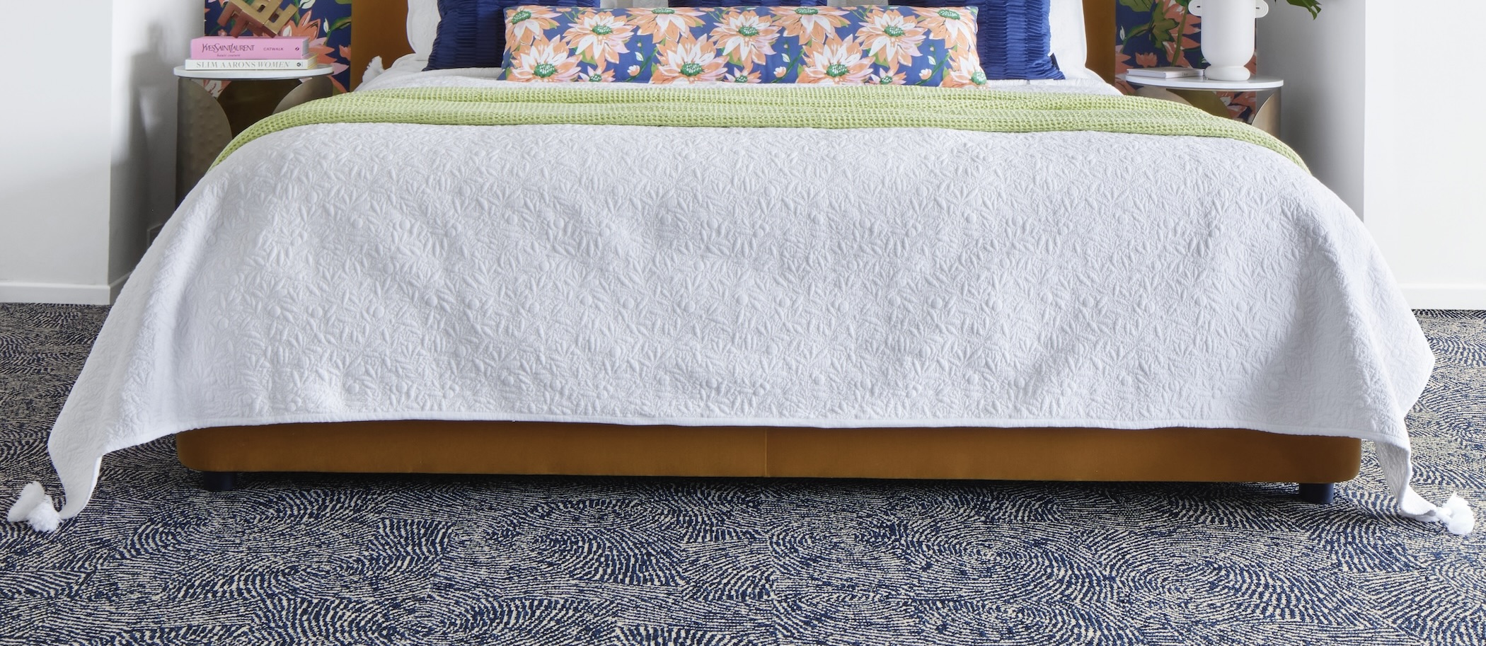 Carpet Tiles for Creating Customized Modern, Contemporary Area Rugs