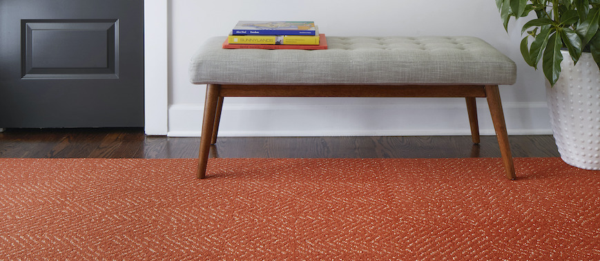Patterned Carpet Tiles for Creating Custom Patterned Area Rugs
