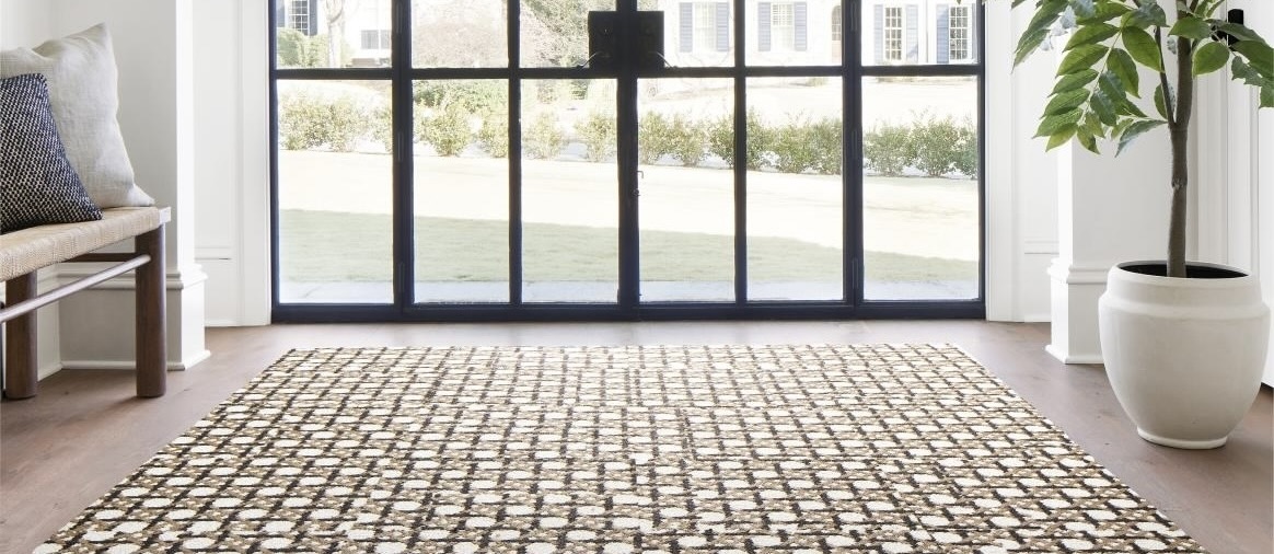 Carpet Tiles for Creating Customized Modern, Contemporary Area Rugs