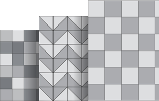 CushionBac Random Pattern Tile: Outlet by FLOR