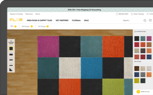 Zera - Bone: All Area Rugs & Carpet Tiles by FLOR